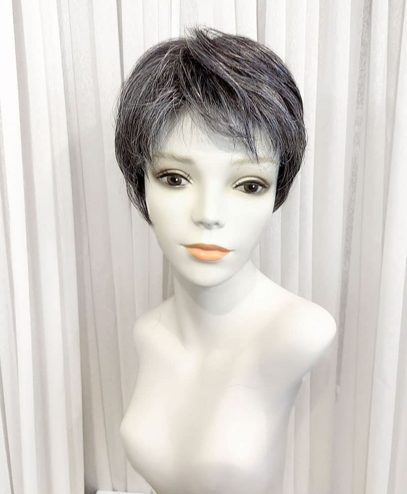 【WEBスペシャル限定一点もの】帽子タイプのオールウィッグ【ショート】UMEDA-921-TDGH耐熱ダークグレイヘア【梅田サロンカット ...